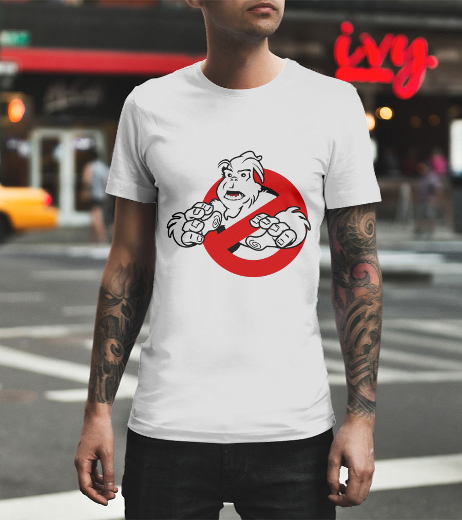 Bigfoot Sasquatch Ghostbusters T-Shirt