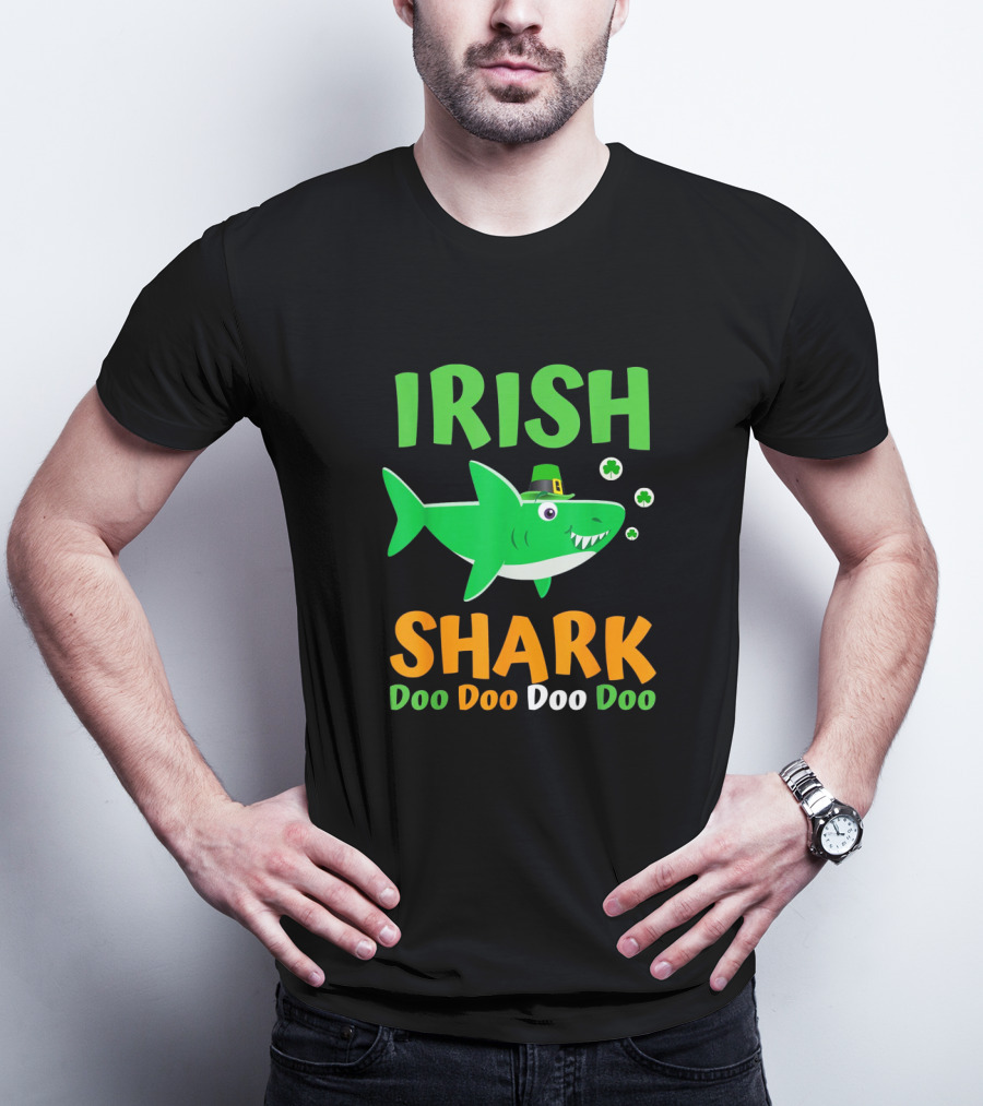 IRISH SHARK Doo Doo Doo Doo T-Shirt
