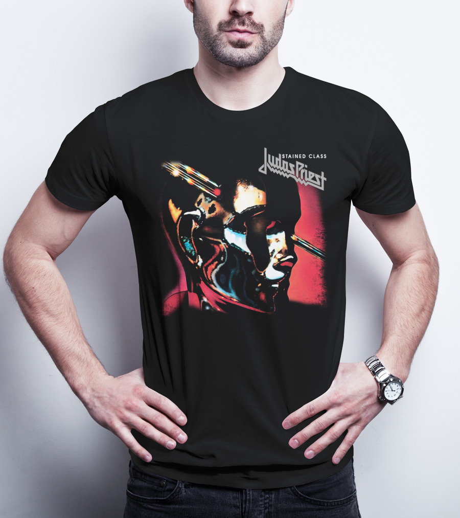Judas Priest Stained Class Album Cover T-Shirt