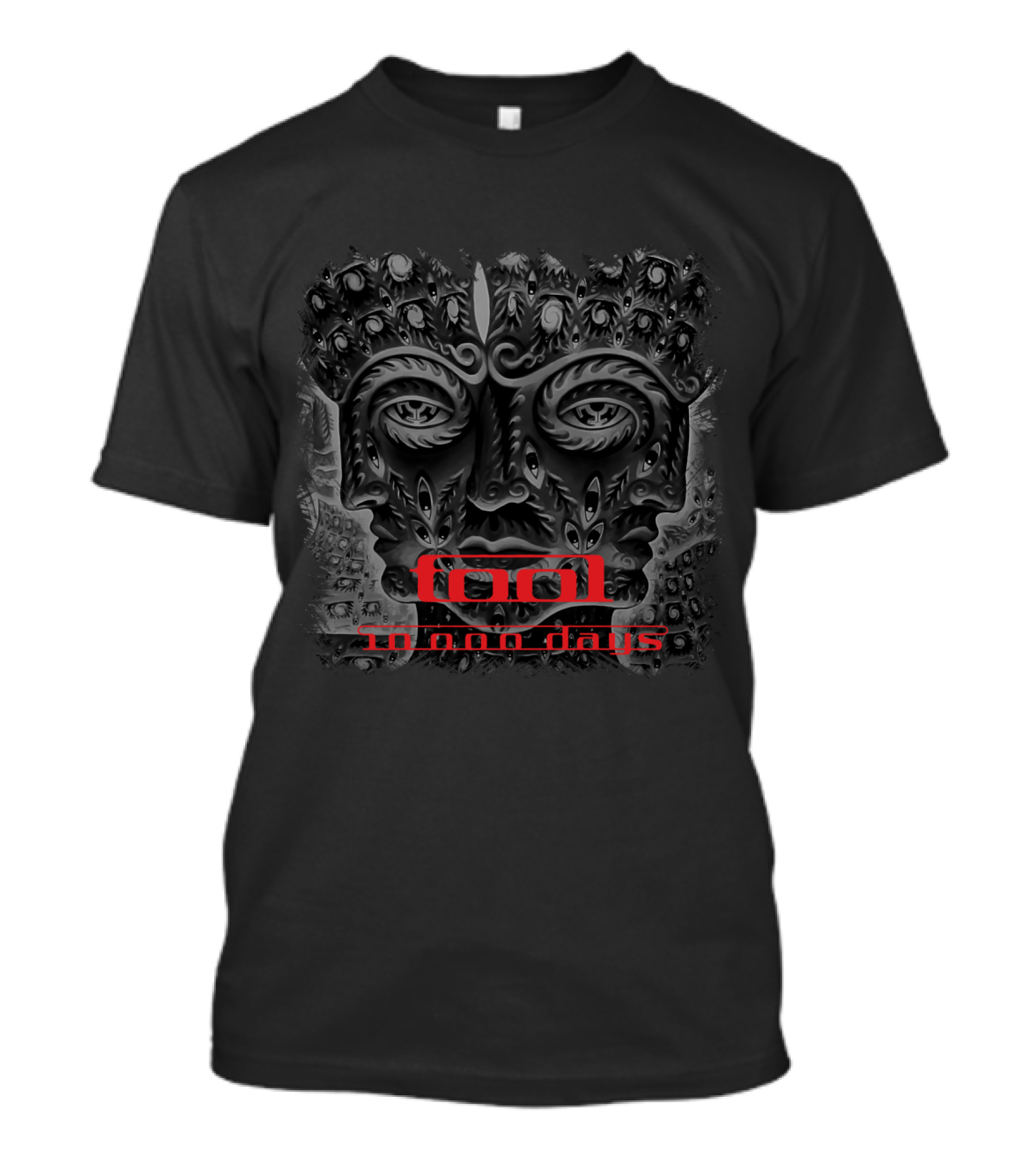 Tool 10,000 Days Psychedelic Mask T-Shirt