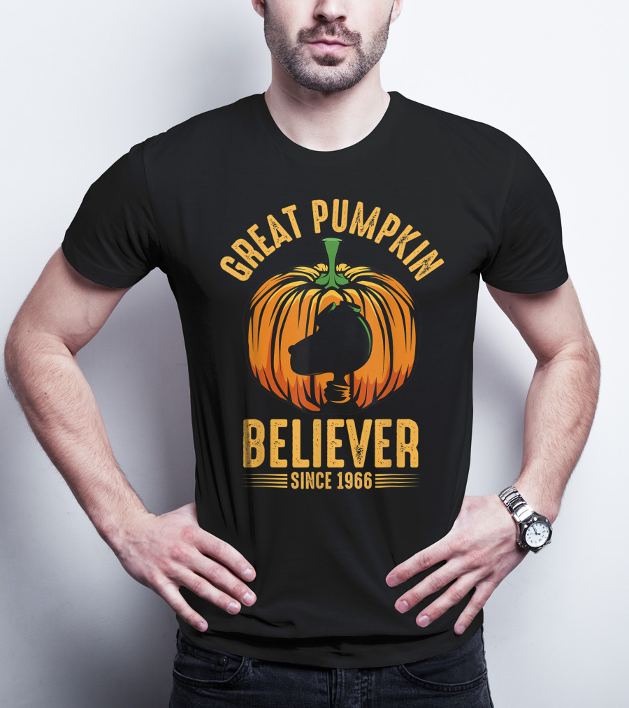 Great Pumpkin Believer Since 1966 Halloween Best T-Shirt