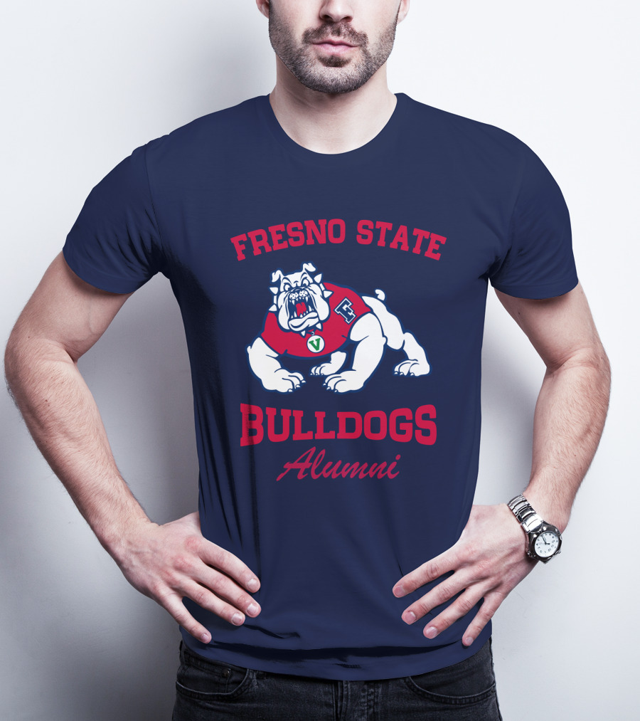Fresno State Bulldogs Alumni Bulldog Mascot T-Shirt