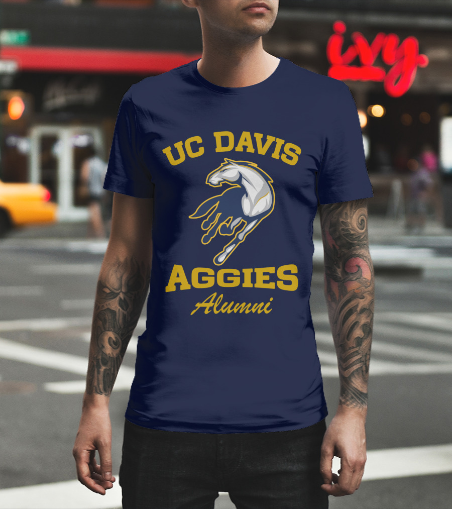 UC Davis Aggies Alumni Horse Emblem T-Shirt