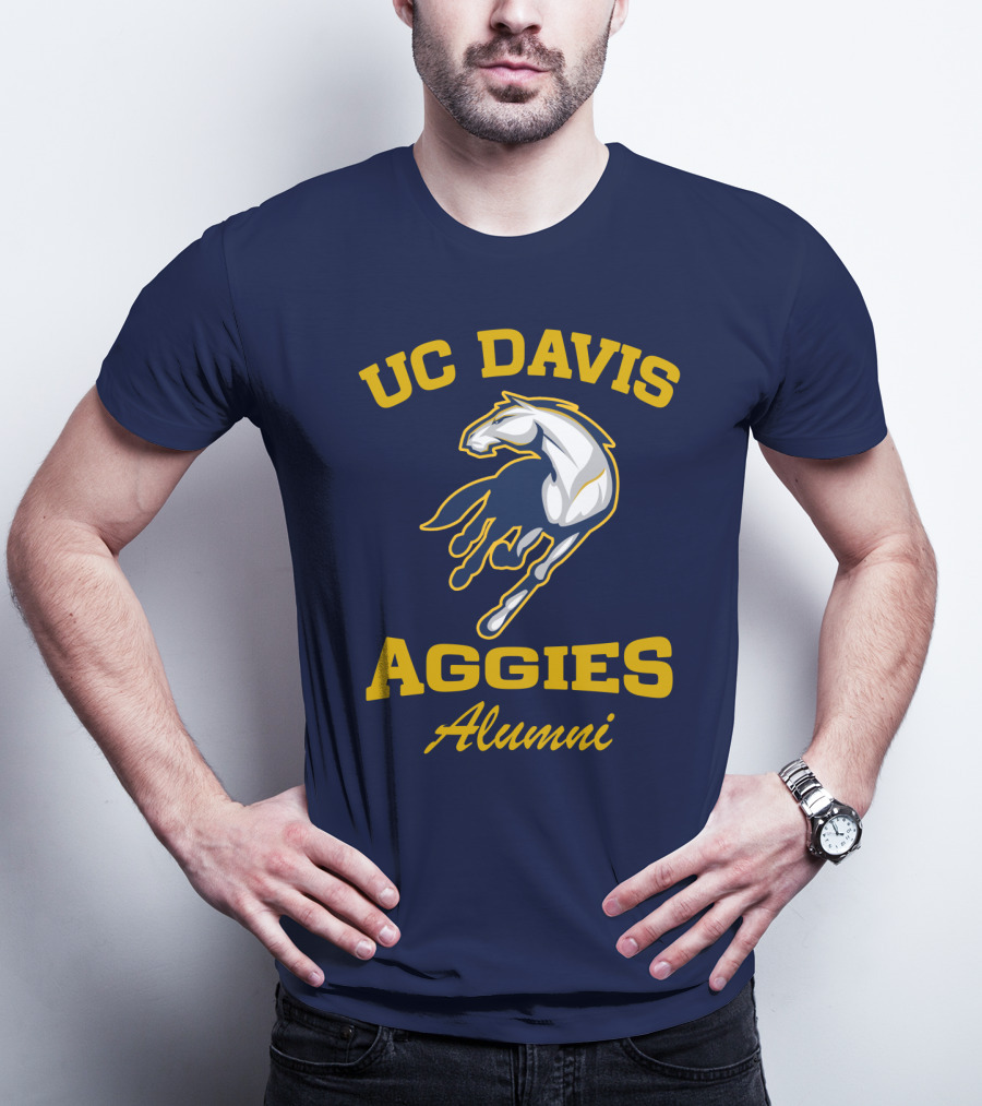 UC Davis Aggies Alumni Horse Emblem T-Shirt