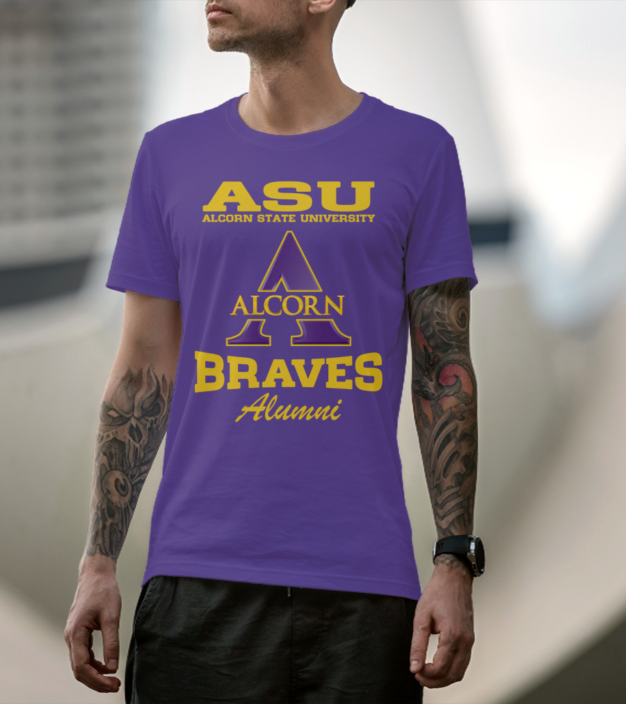 ASU Alcorn State University Braves Alumni T-Shirt