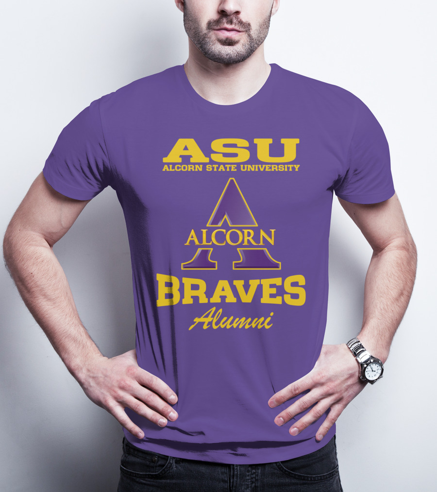 ASU Alcorn State University Braves Alumni T-Shirt