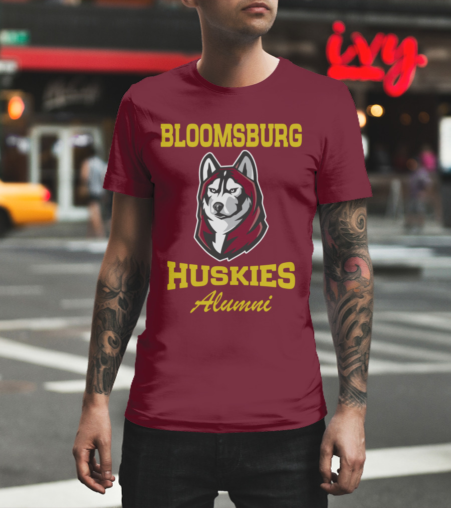 BLOOMSBURG HUSKIES ALUMNI T-Shirt