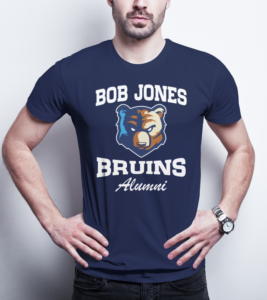 Bob Jones Bruins Alumni Bear Mascot T-Shirt