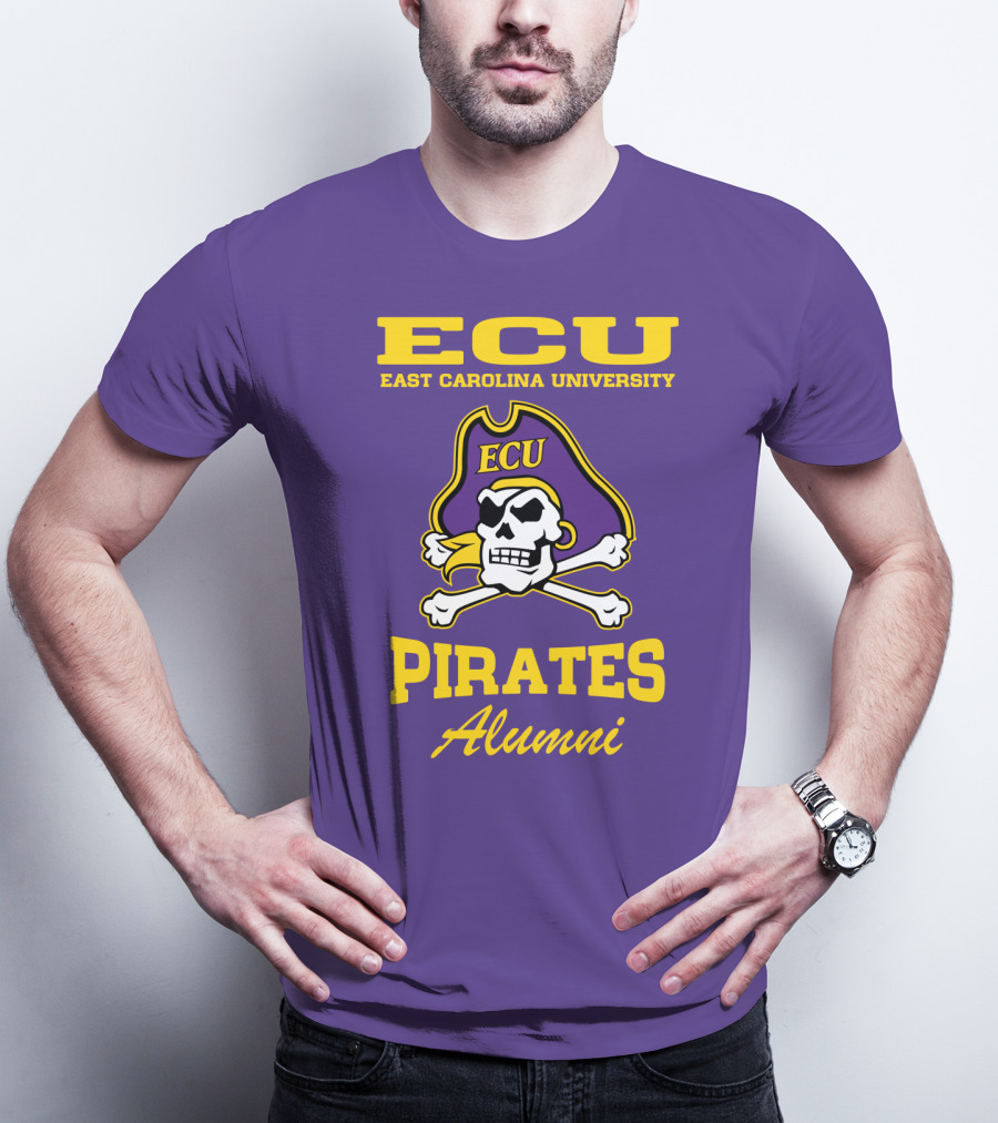 ECU East Carolina University Pirates Alumni T-Shirt