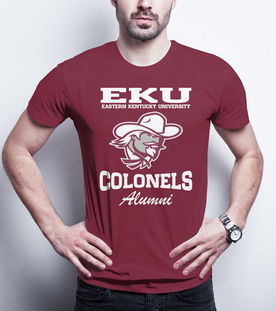 EKU Eastern Kentucky University Colonels Alumni T-Shirt