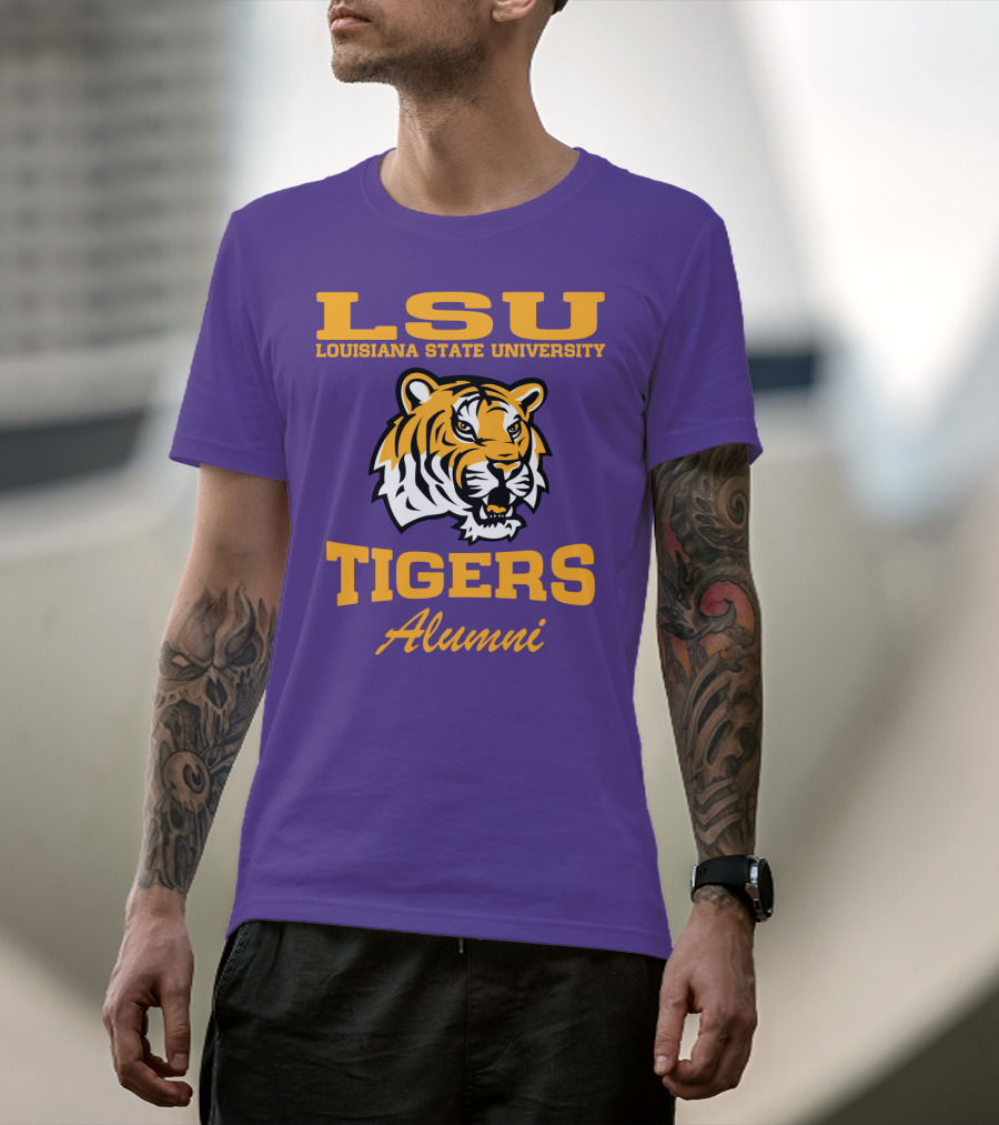 LSU Louisiana State University Tigers Alumni T-Shirt