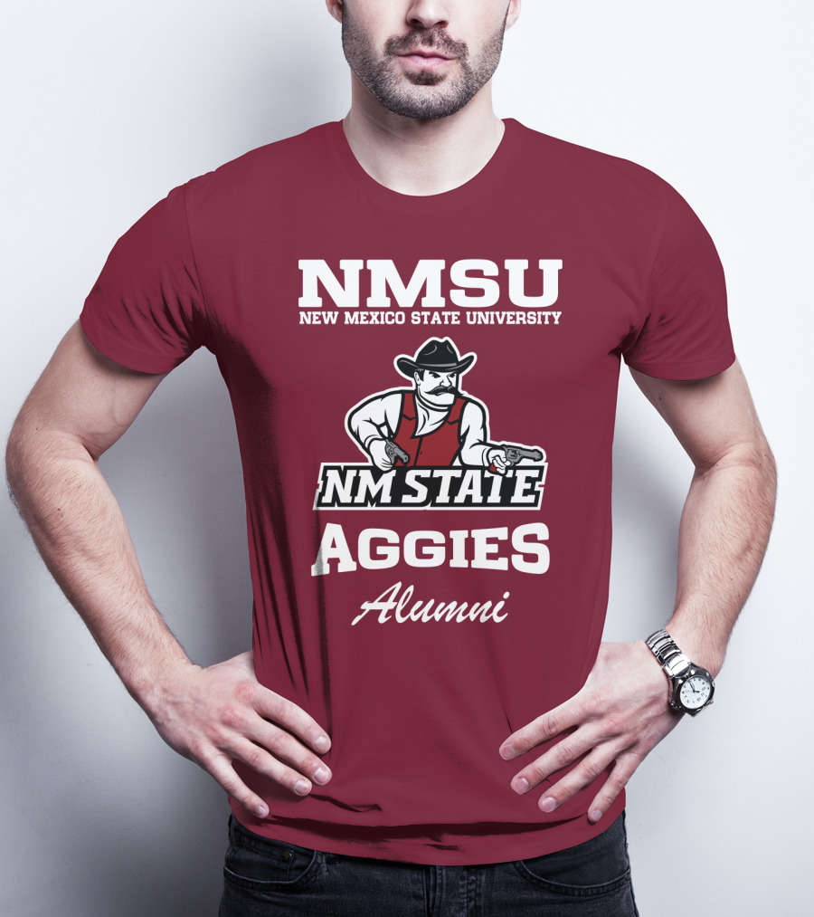 NMSU New Mexico State University NM State Aggies Alumni T-Shirt
