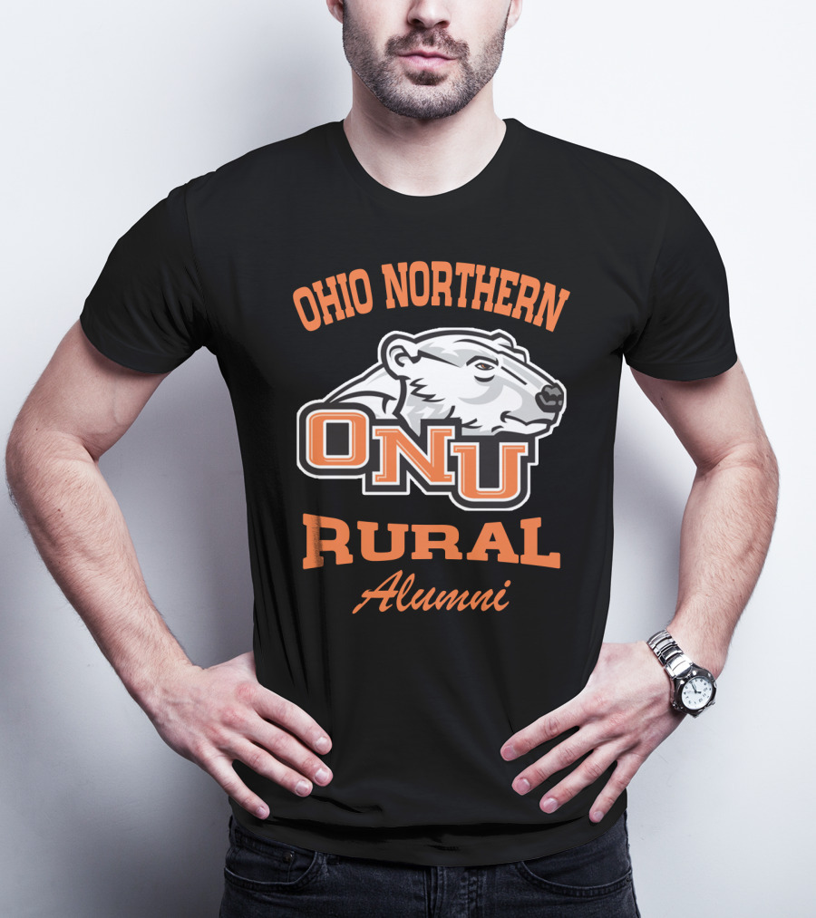 Ohio Northern ONU Rural Alumni Polar Bear T-Shirt