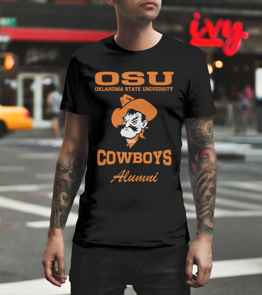 OSU Oklahoma State University Cowboys Alumni T-Shirt
