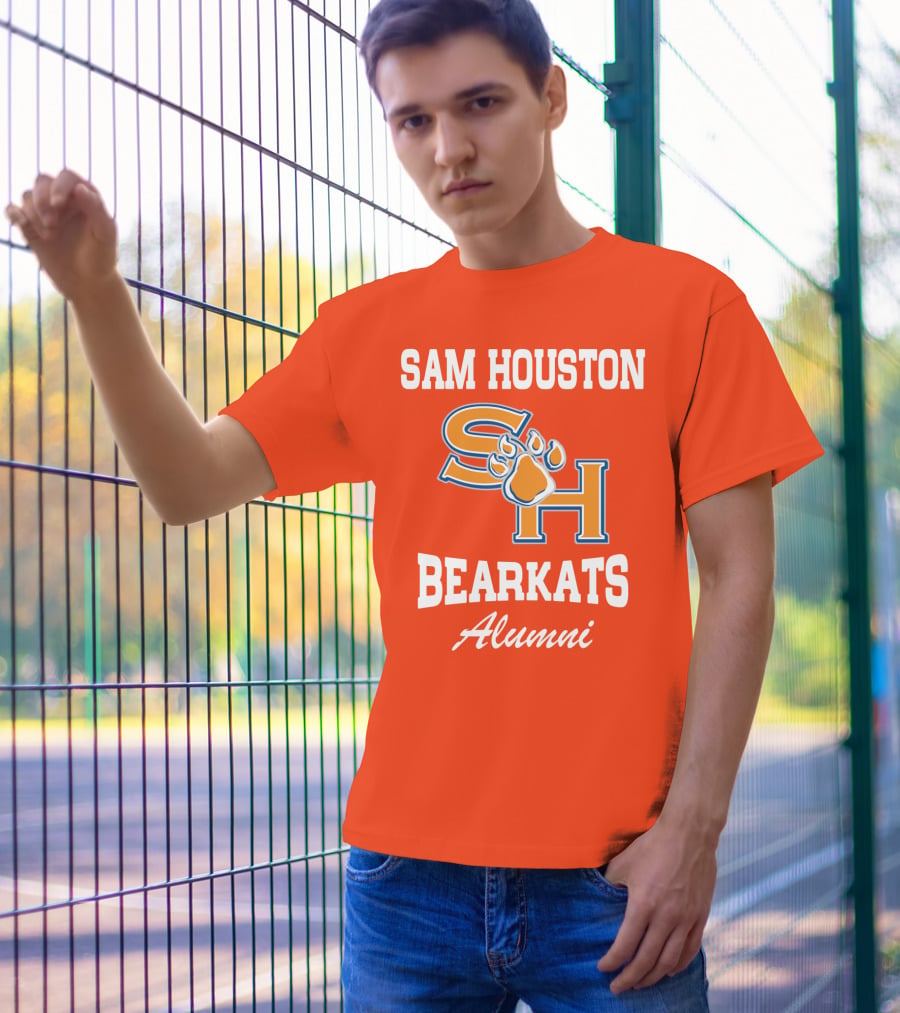Sam Houston Bearkats Alumni SH Paw T-Shirt