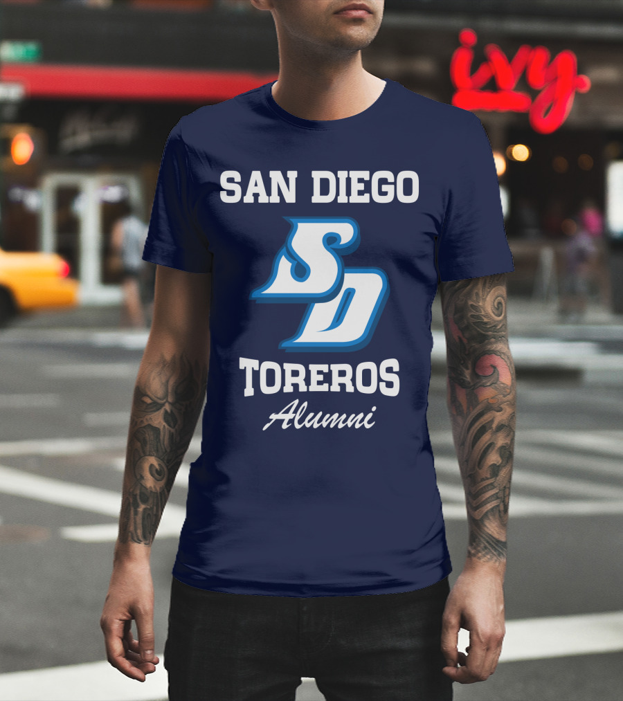 San Diego Toreros SD Alumni T-Shirt