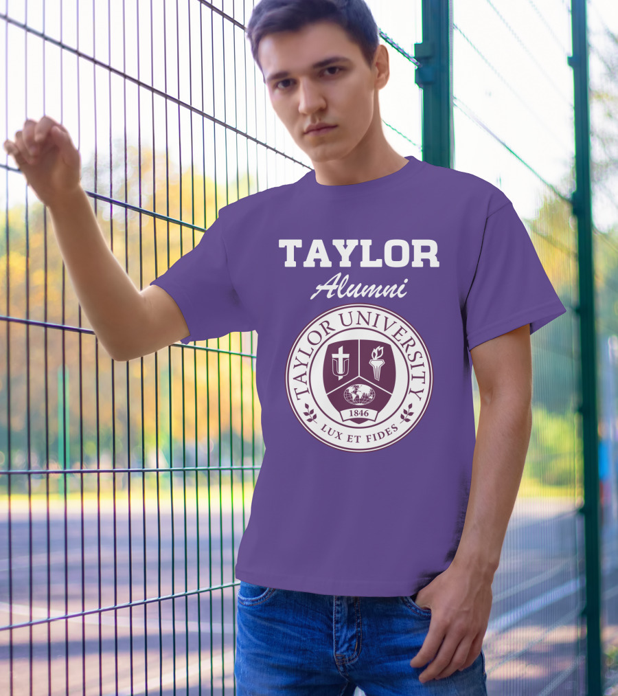 Taylor University Alumni Lux Et Fides 1846 T-Shirt
