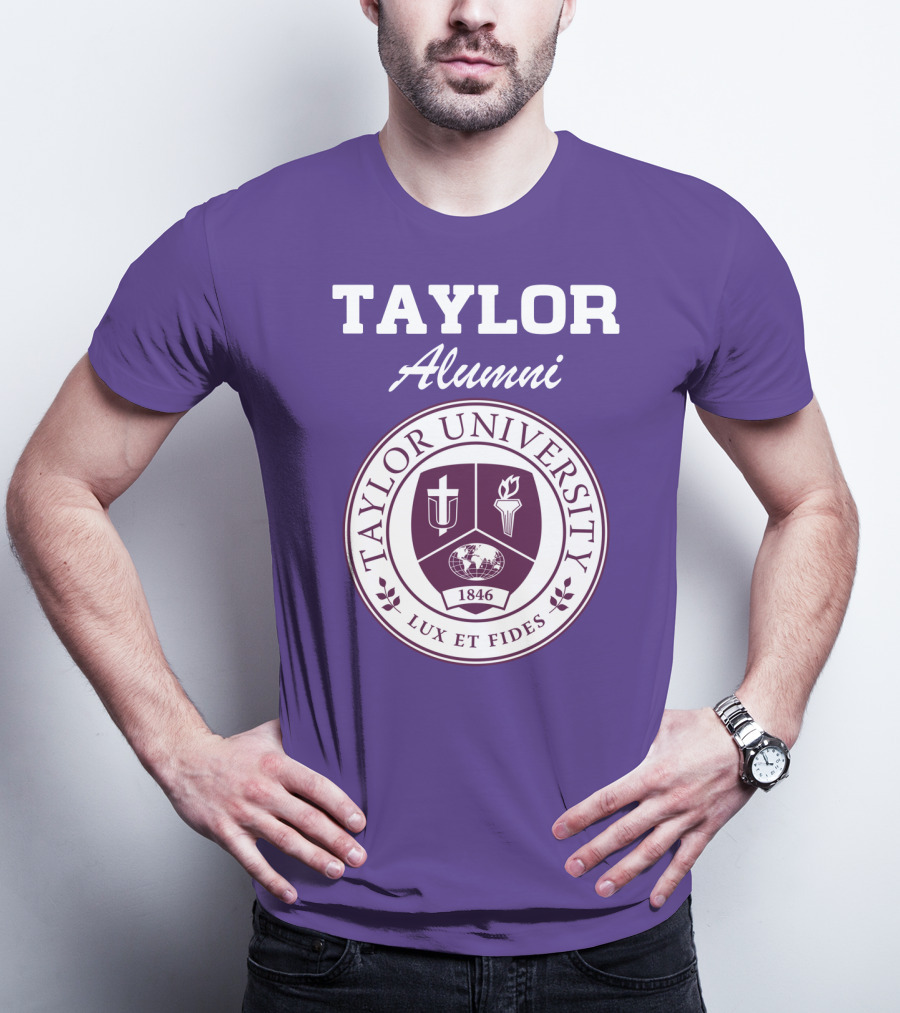 Taylor University Alumni Lux Et Fides 1846 T-Shirt