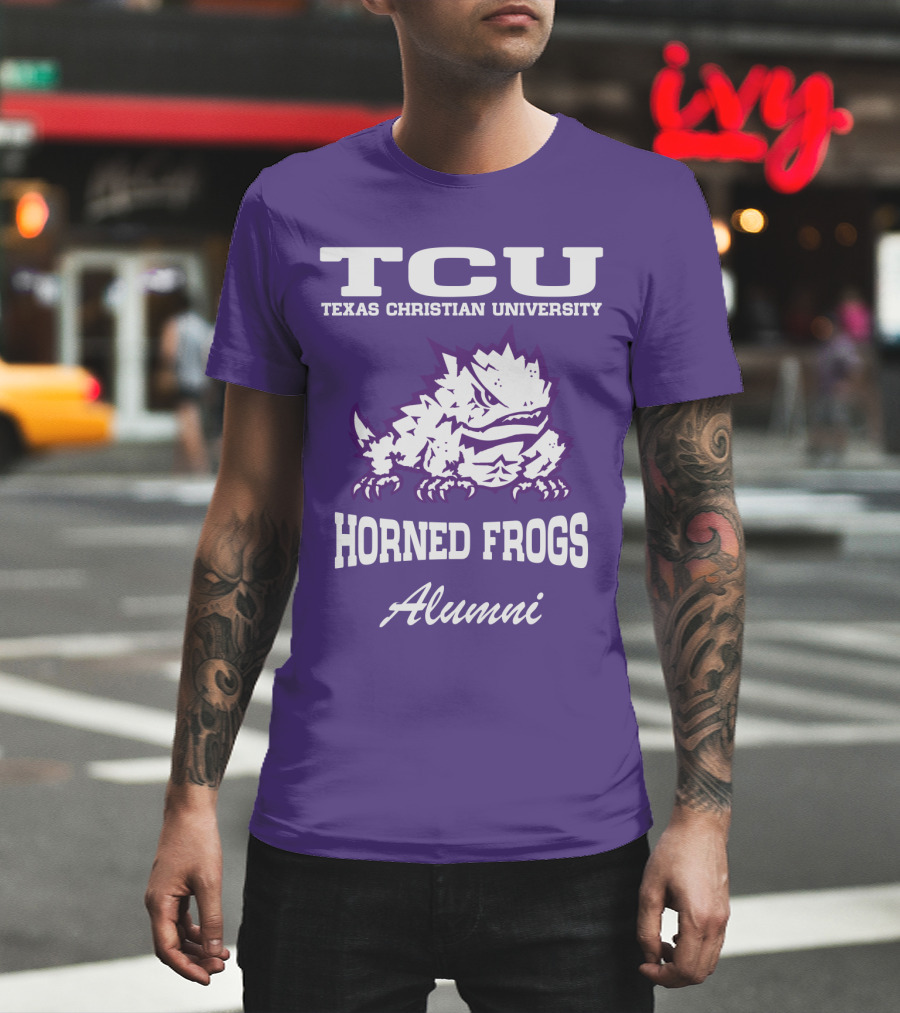 TCU Texas Christian University Horned Frogs Alumni T-Shirt