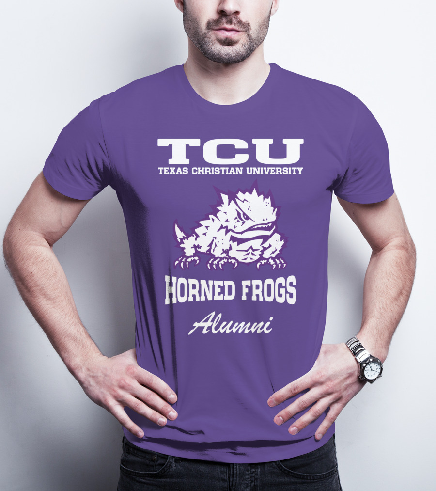 TCU Texas Christian University Horned Frogs Alumni T-Shirt