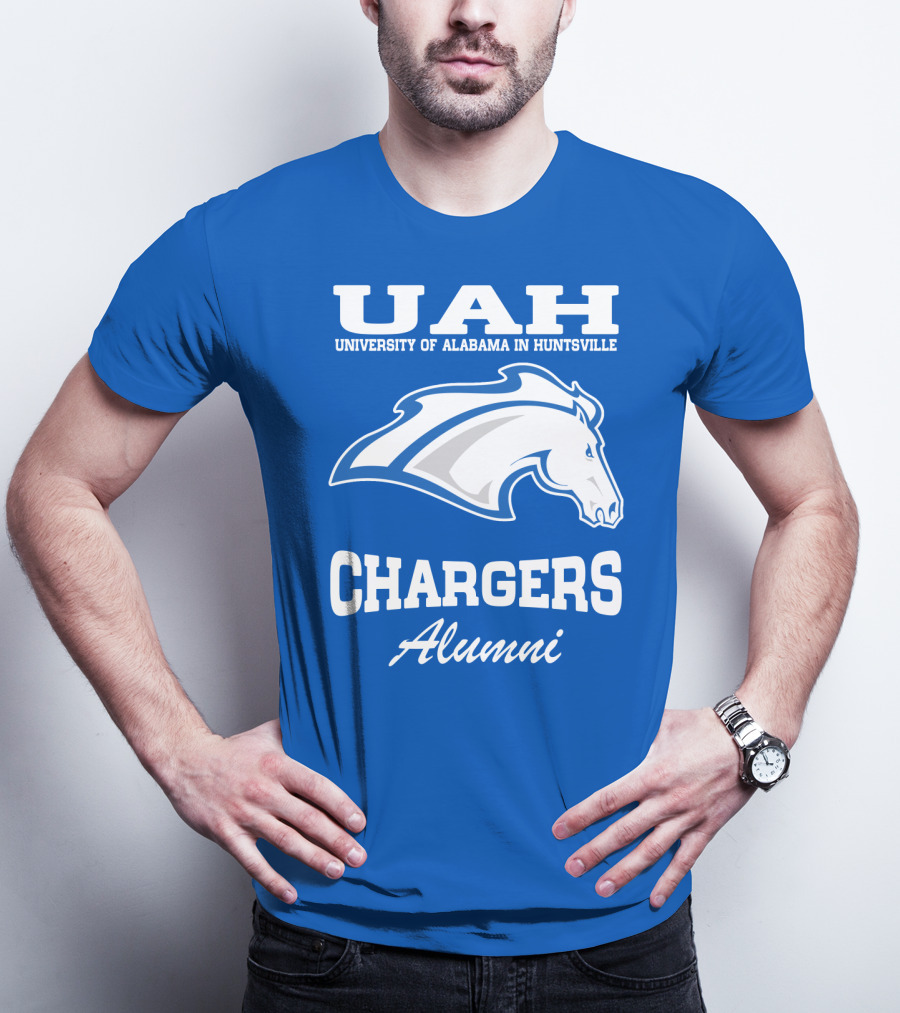 UAH University Of Alabama In Huntsville Chargers Alumni T-Shirt