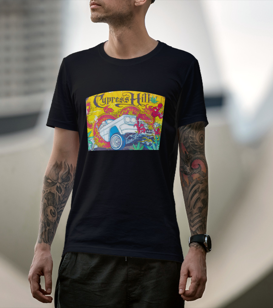 Cypress Hill Lowrider 420 Dragon Hill5 T-Shirt