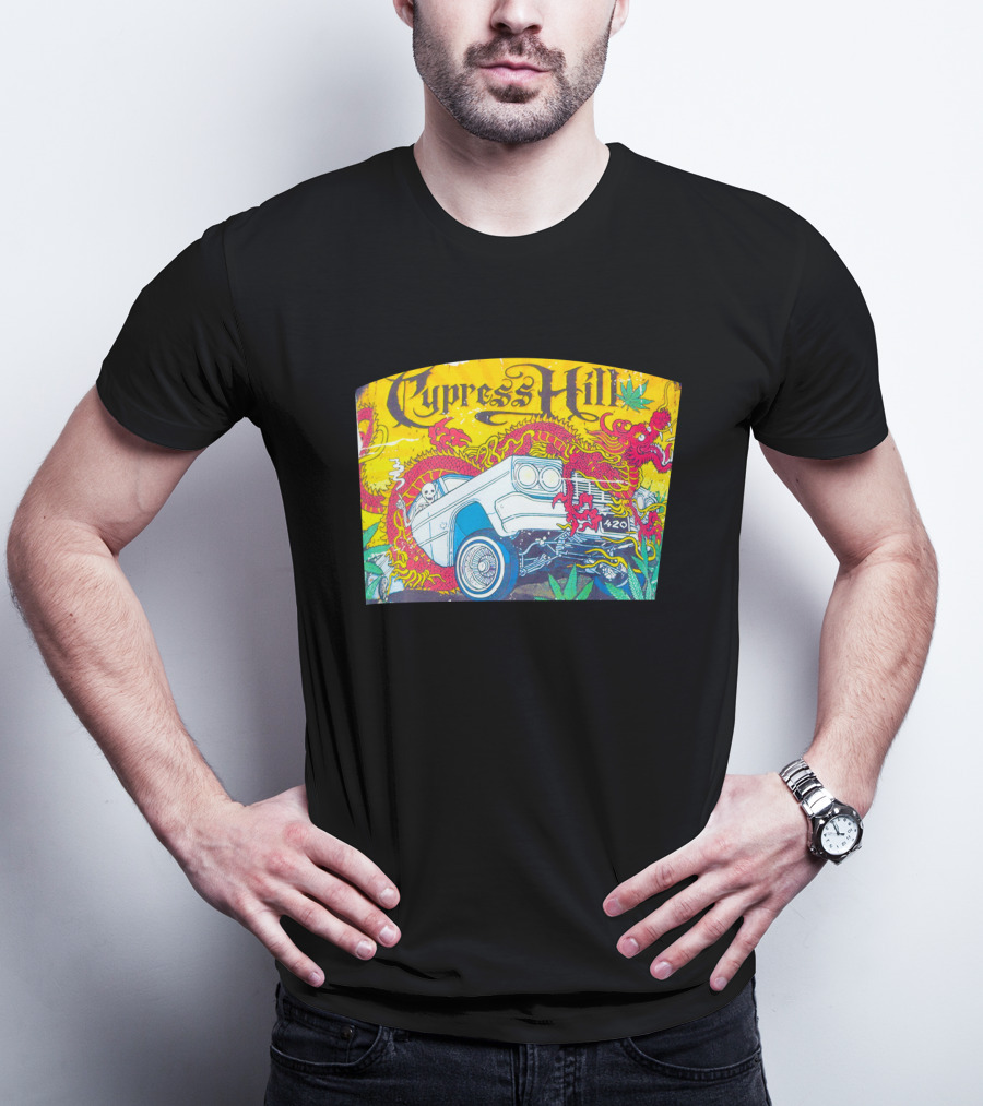 Cypress Hill Lowrider 420 Dragon Hill5 T-Shirt