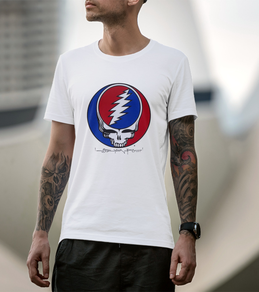 Grateful Dead Steal Your Face Grate T-Shirt