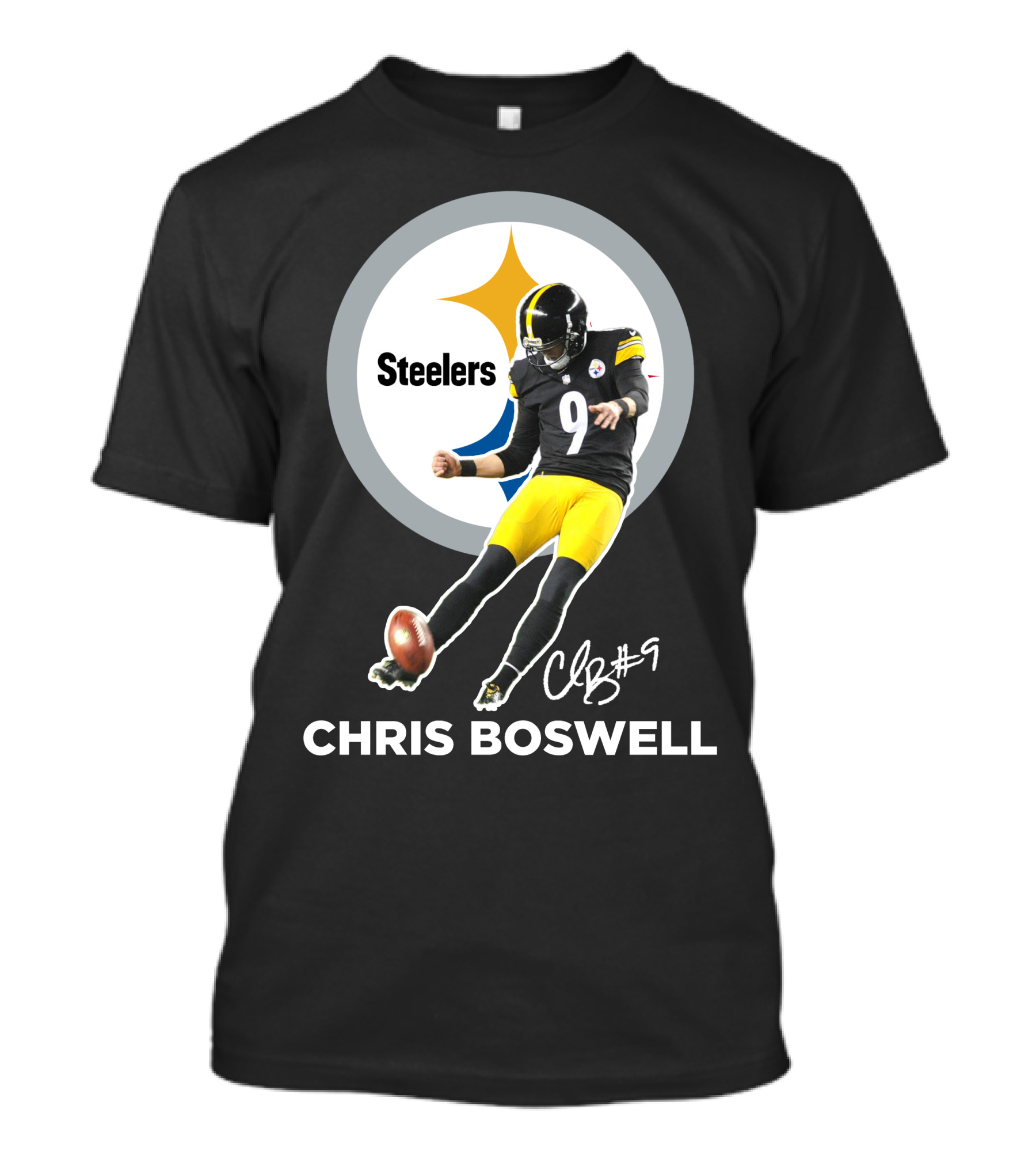 Steelers Chris Boswell Cb#9 T-Shirt