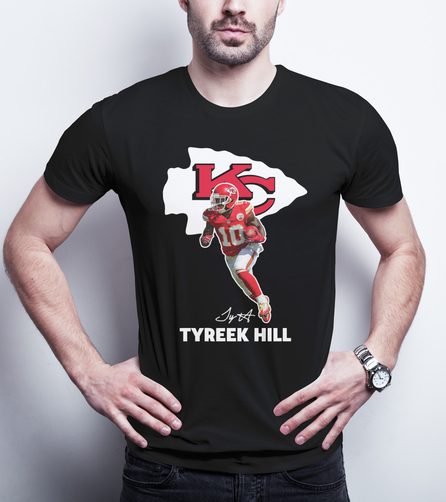 Tyreek Hill KC Football Legend T-Shirt