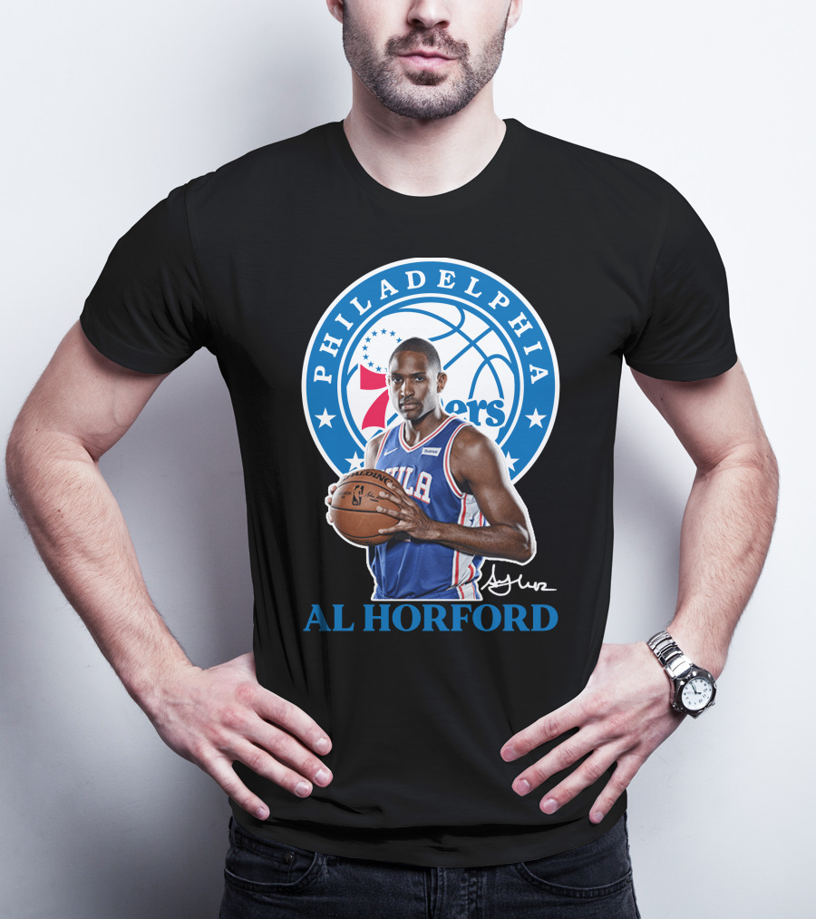 Philadelphia 76ers Al Horford Basketball T-Shirt