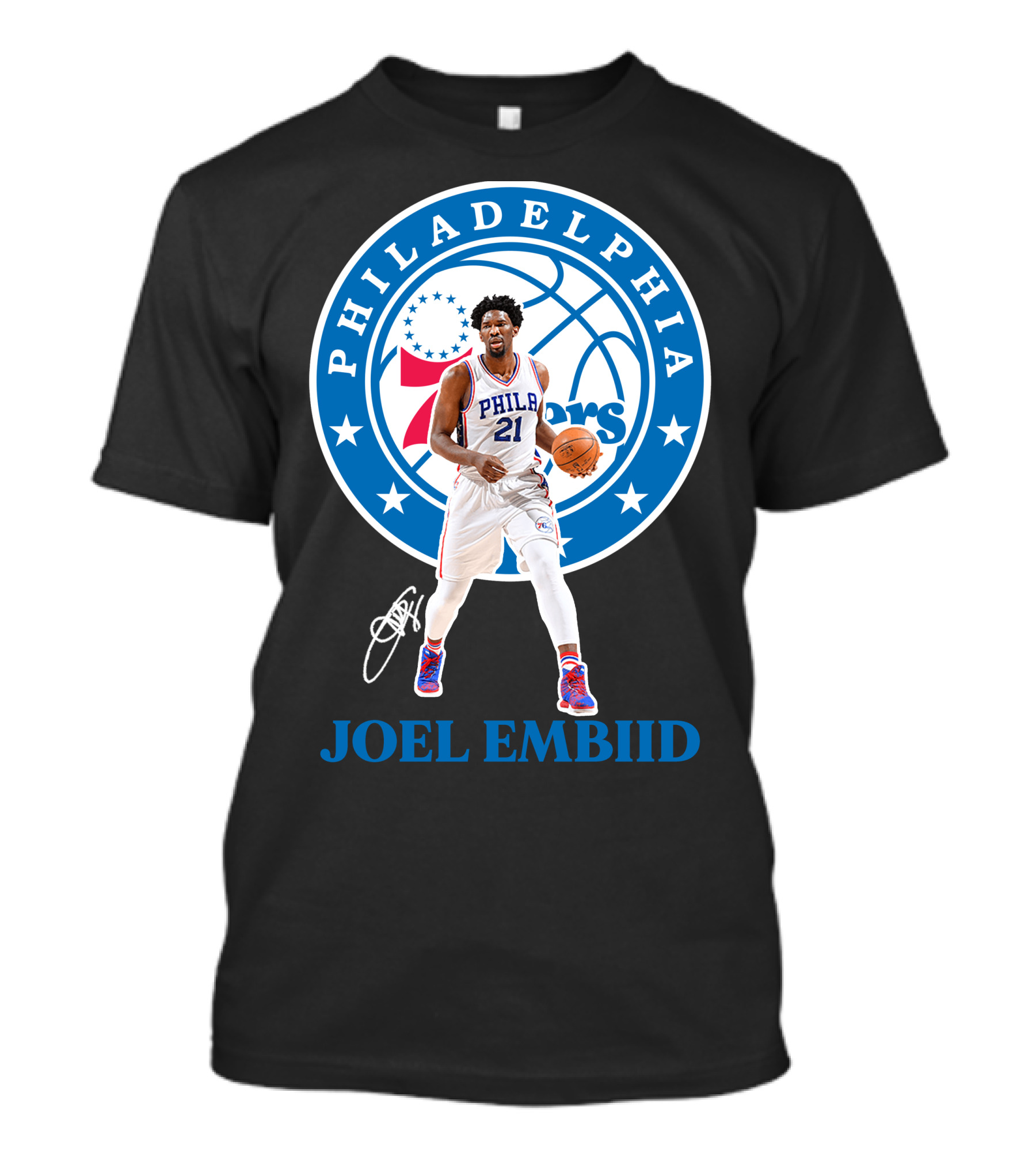 Philadelphia 76ers Joel Embiid T-Shirt