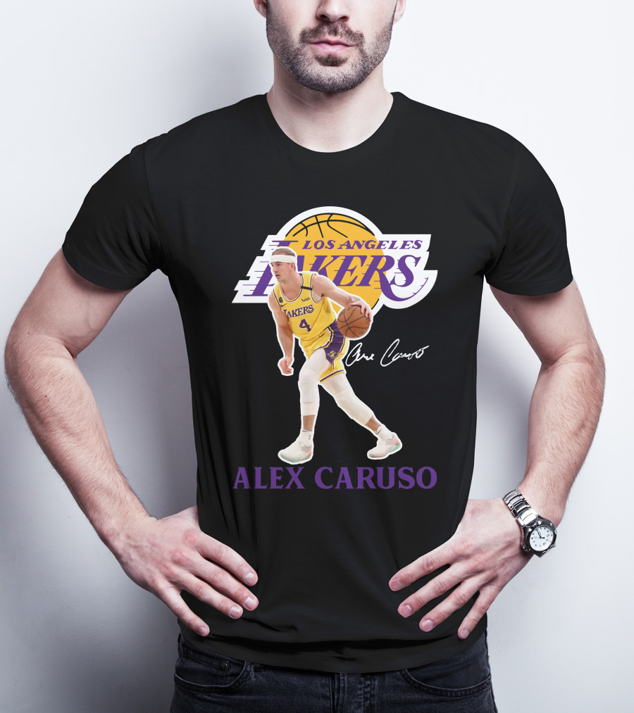Alex Caruso Los Angeles Lakers La03 T-Shirt