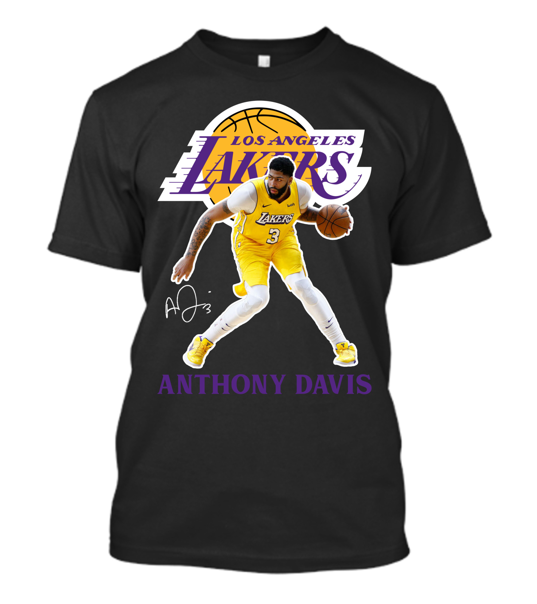 Anthony Davis Los Angeles Lakers La02 T-Shirt