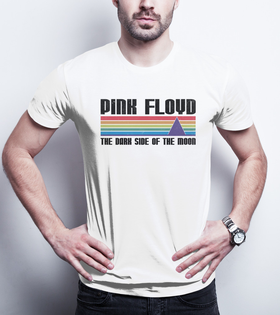 Pink Floyd The Dark Side Of The Moon Men's On The Run T-Shirt