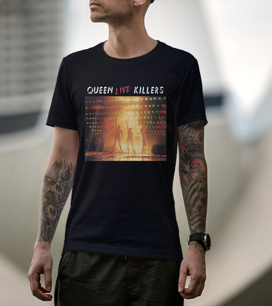 QUEEN Live Killers Concert Stage Lights T-Shirt