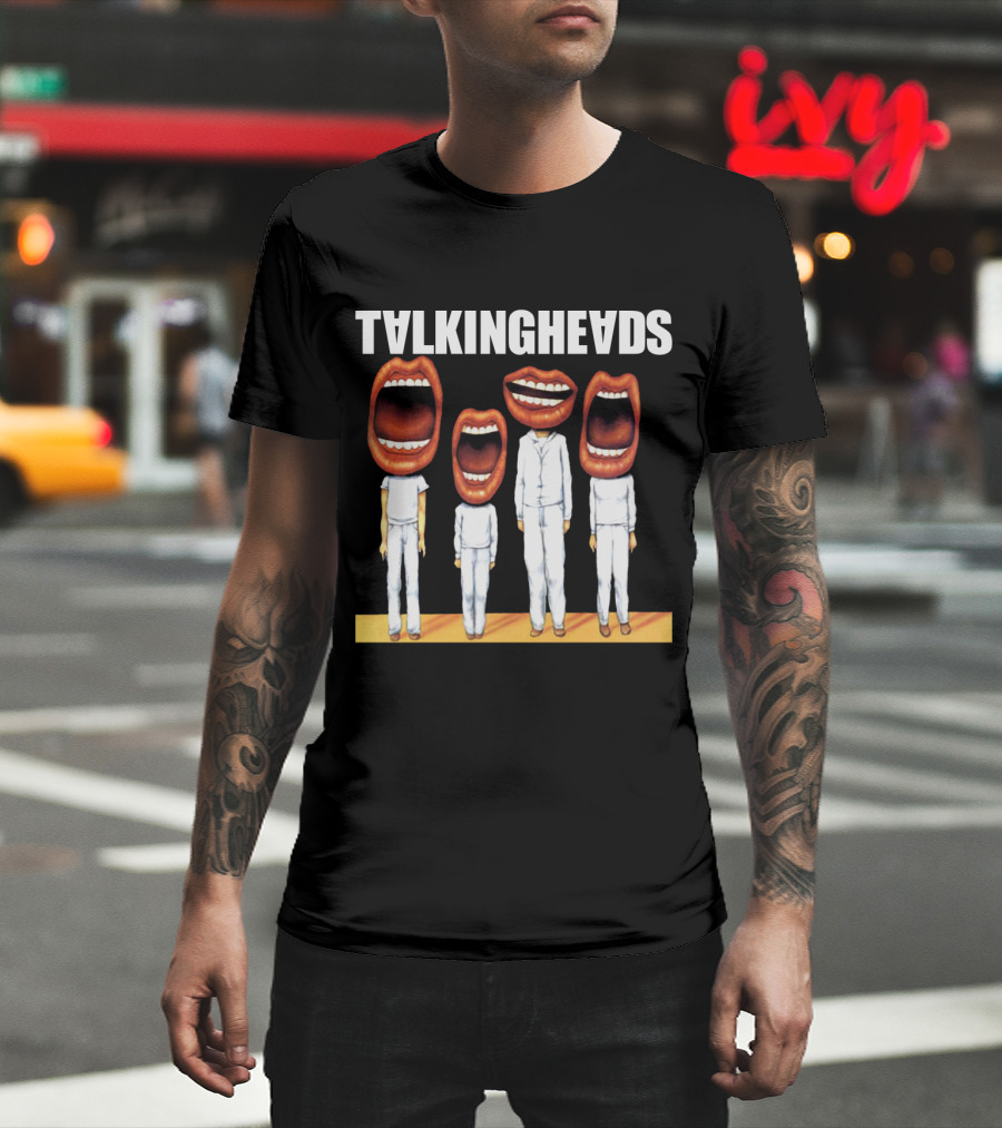 Talking Heads Art Style T-Shirt