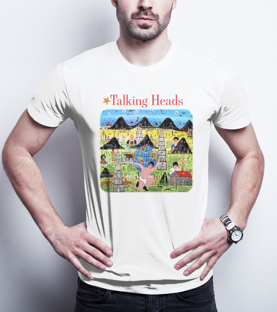Talking Heads - Little Creatures Album Cover Art T-Shirt