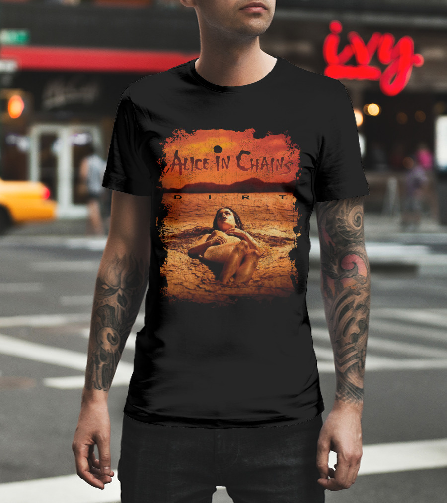 Alice In Chains Dirt Album Cover Art T-Shirt