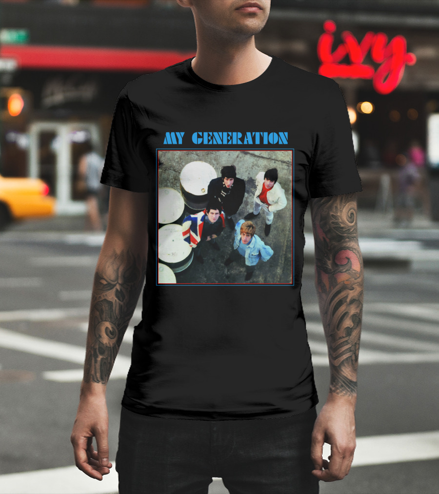 My Generation The Who Album Cover Art T-Shirt