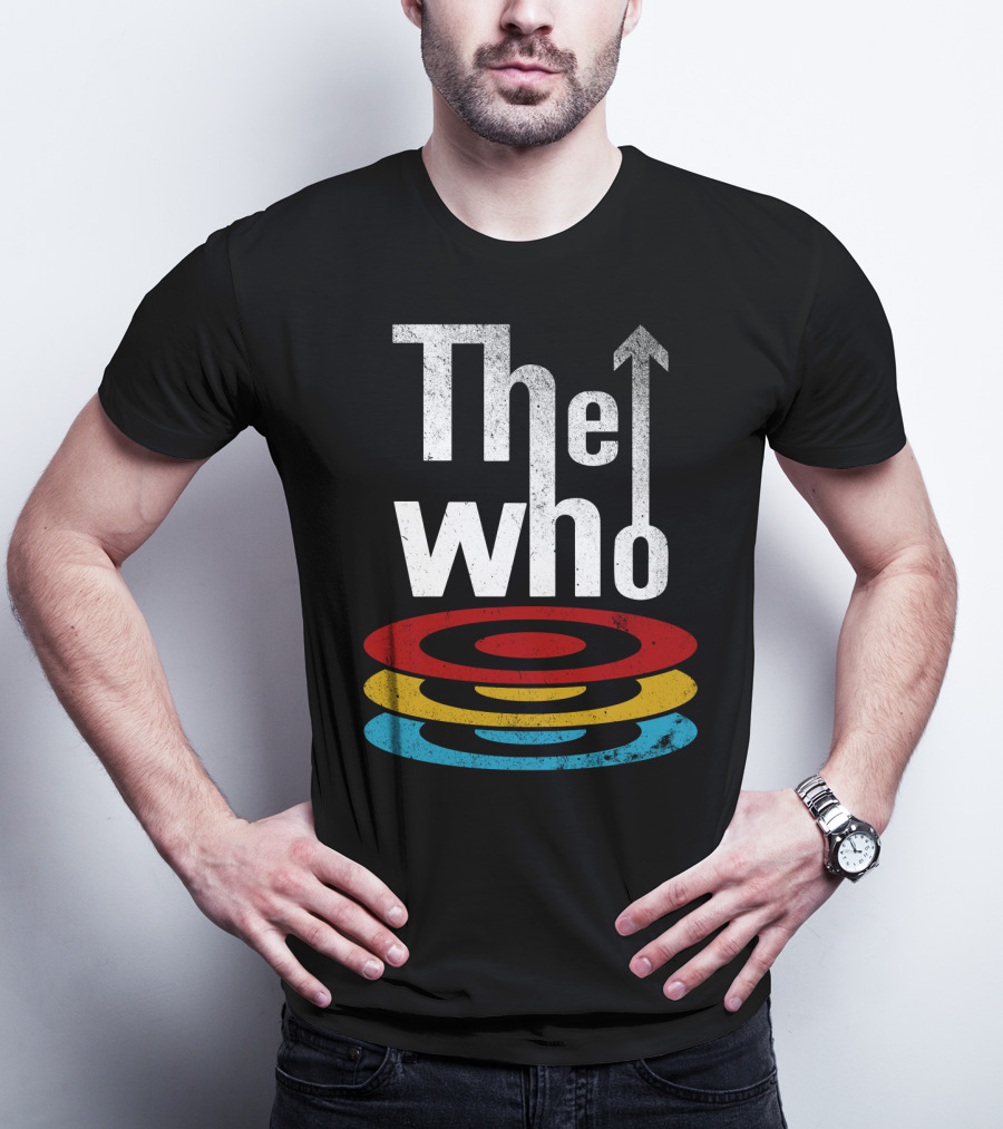 The Who Logo With Mod Target Symbol T-Shirt