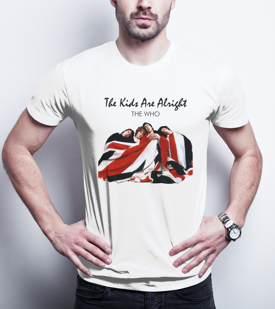 The Kids Are Alright The Who Union Jack Blanket T-Shirt