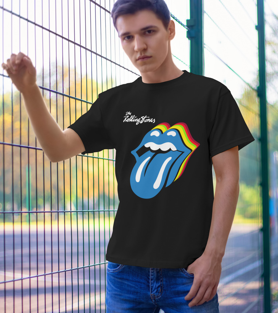 The Rolling Stones Rainbow Tongue T-Shirt