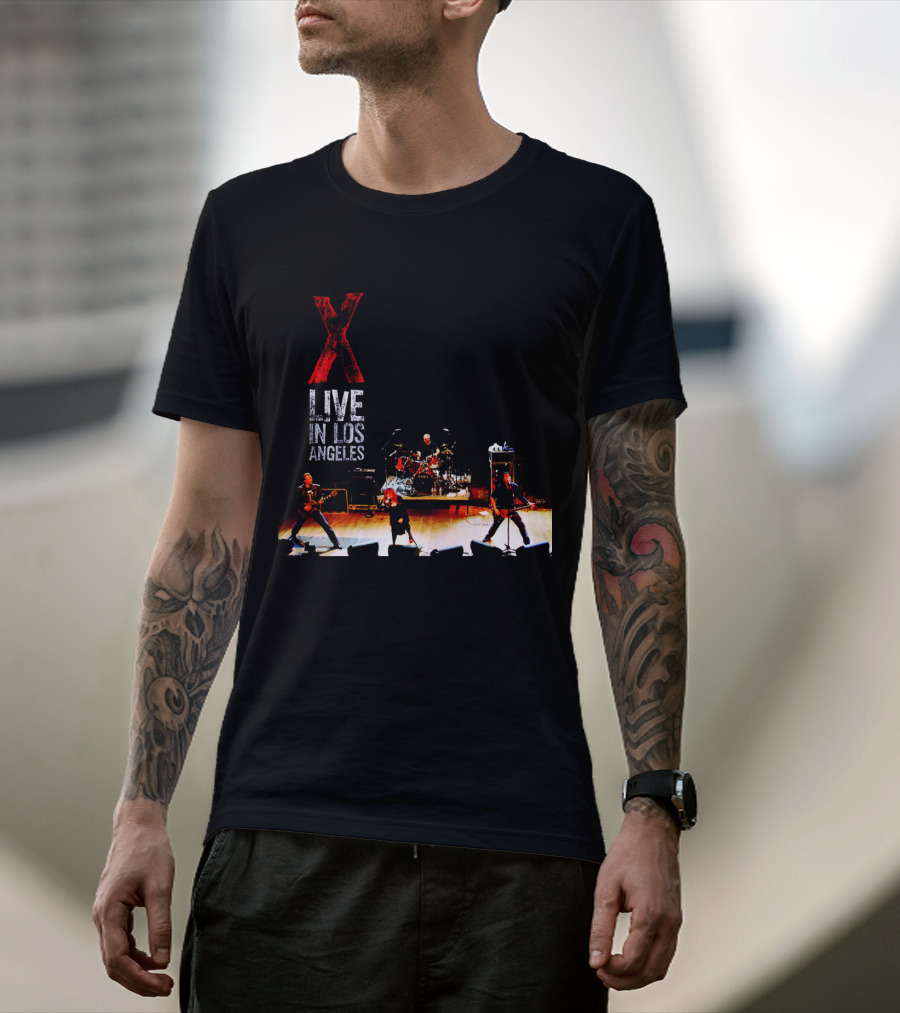 X 13 Live In Los Angeles Concert Performance Stage T-Shirt