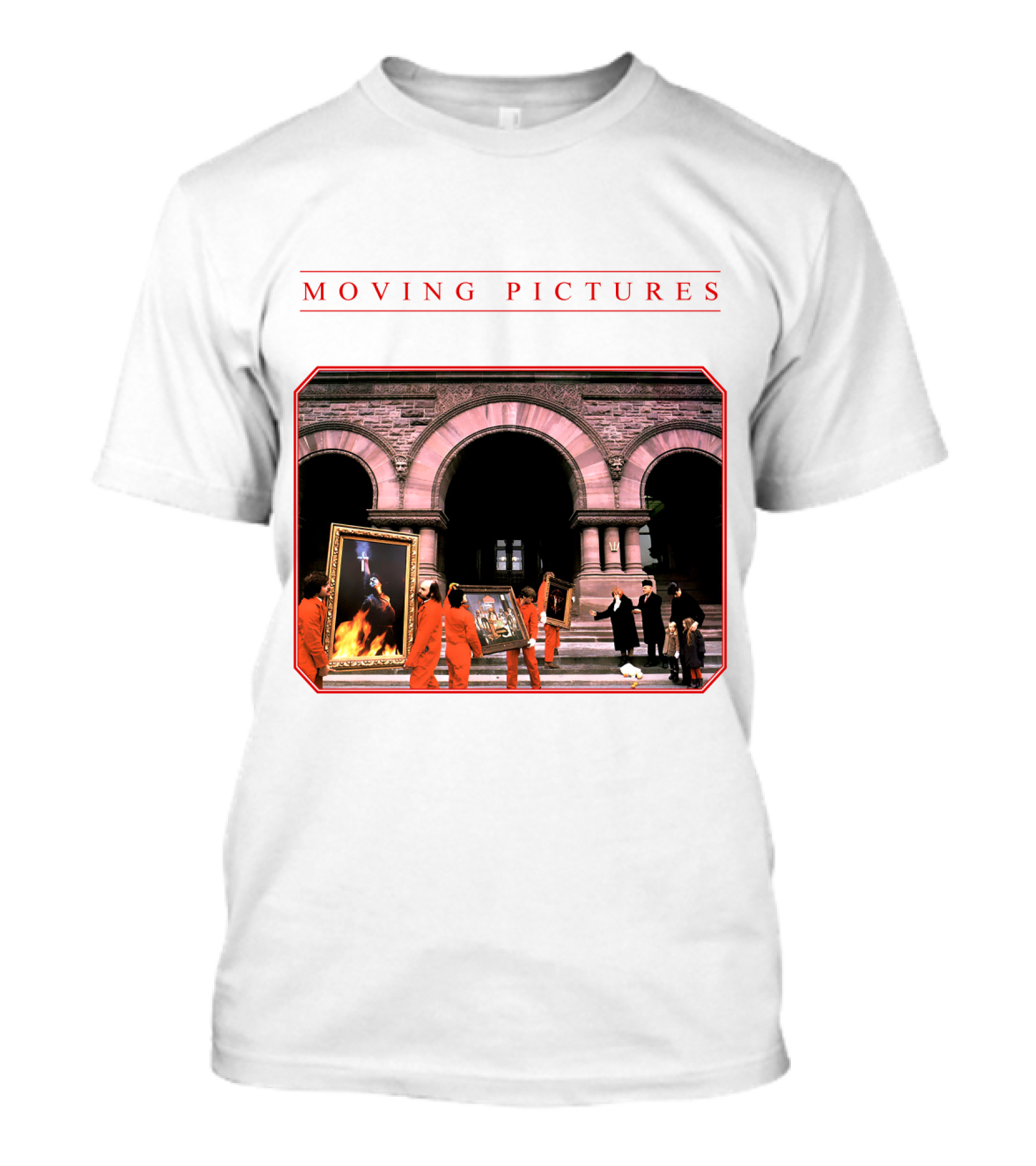 Rush Moving Pictures Album Cover Art T-Shirt