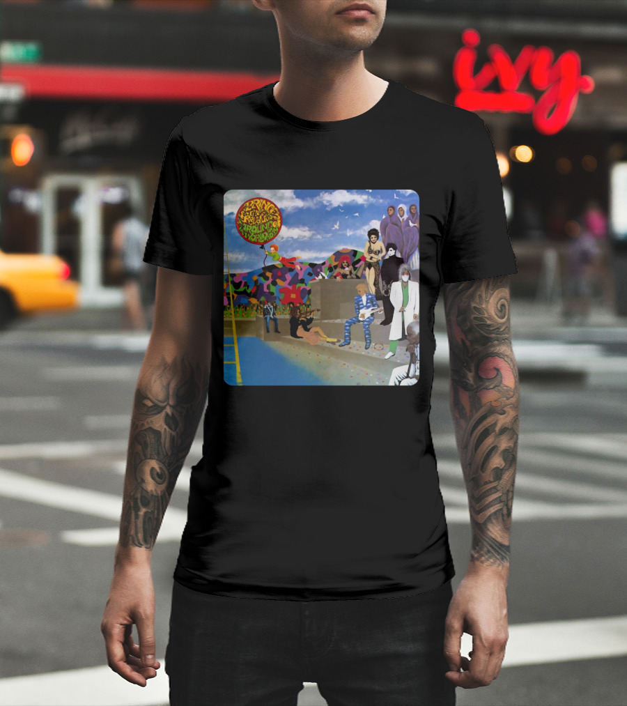 Prince Around The World In A Day Album Cover Art T-Shirt