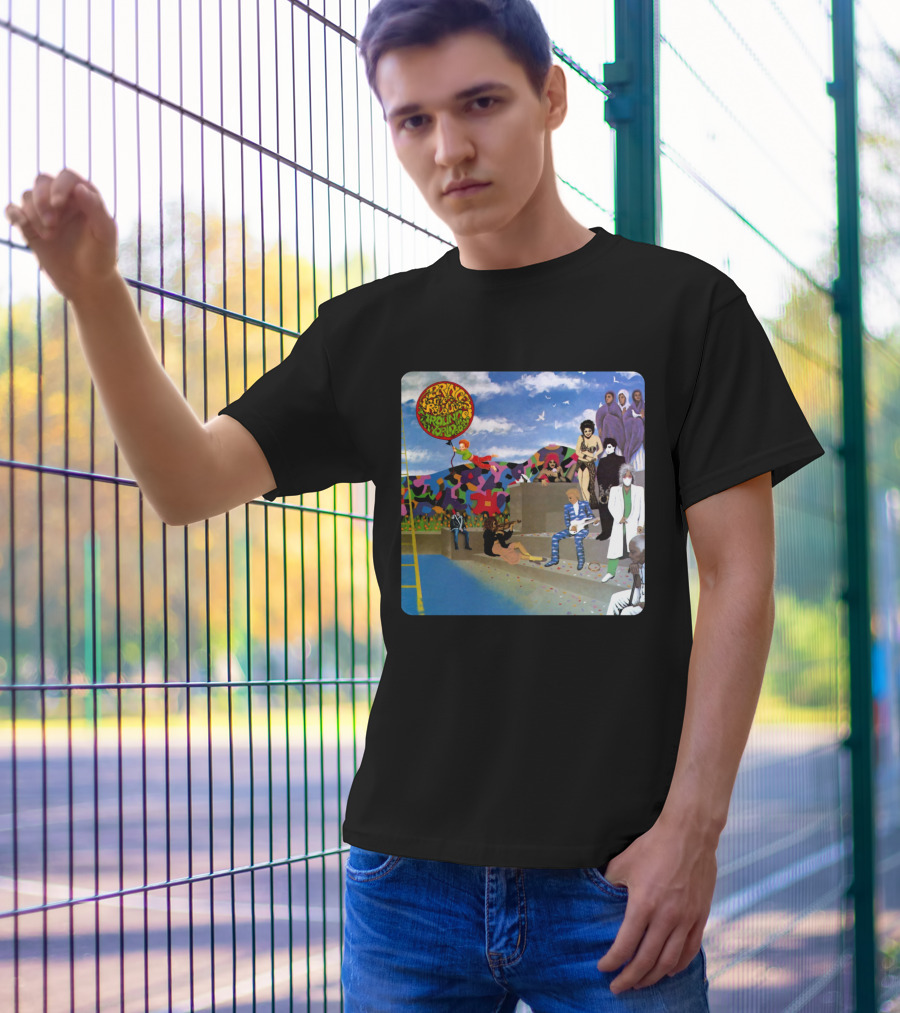Prince Around The World In A Day Album Cover Art T-Shirt
