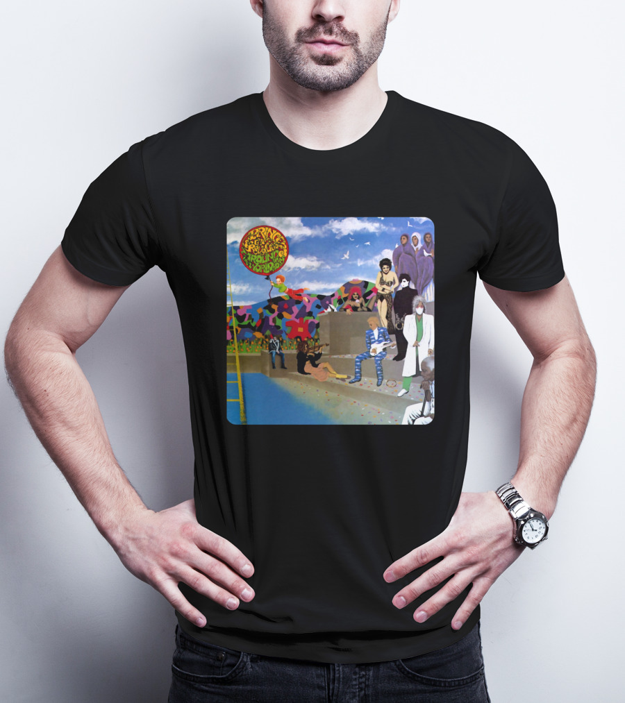 Prince Around The World In A Day Album Cover Art T-Shirt
