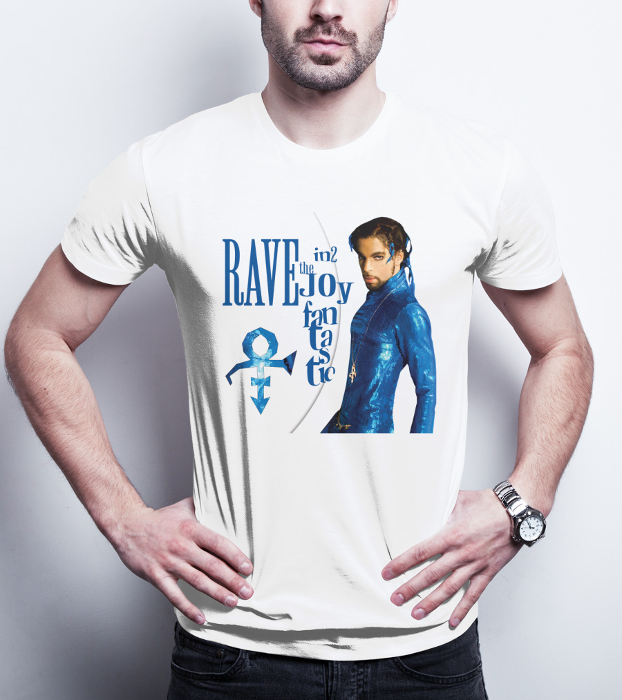 Rave Un2 The Joy Fantastic Prince Symbol Blue Outfit T-Shirt