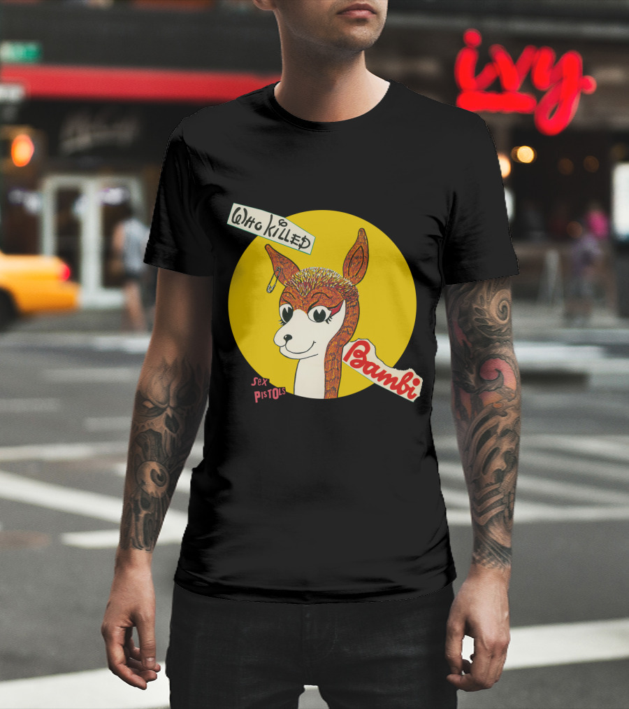 Who Killed Bambi Sex Pistols T-Shirt